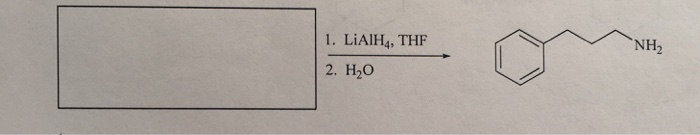 Solved NH2 1. LiAlH4, THF 2. H20 | Chegg.com