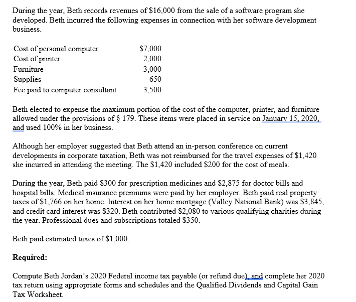 Solved Beth R. Jordan lives at 2322 Skyview Road. Mesa, AZ | Chegg.com