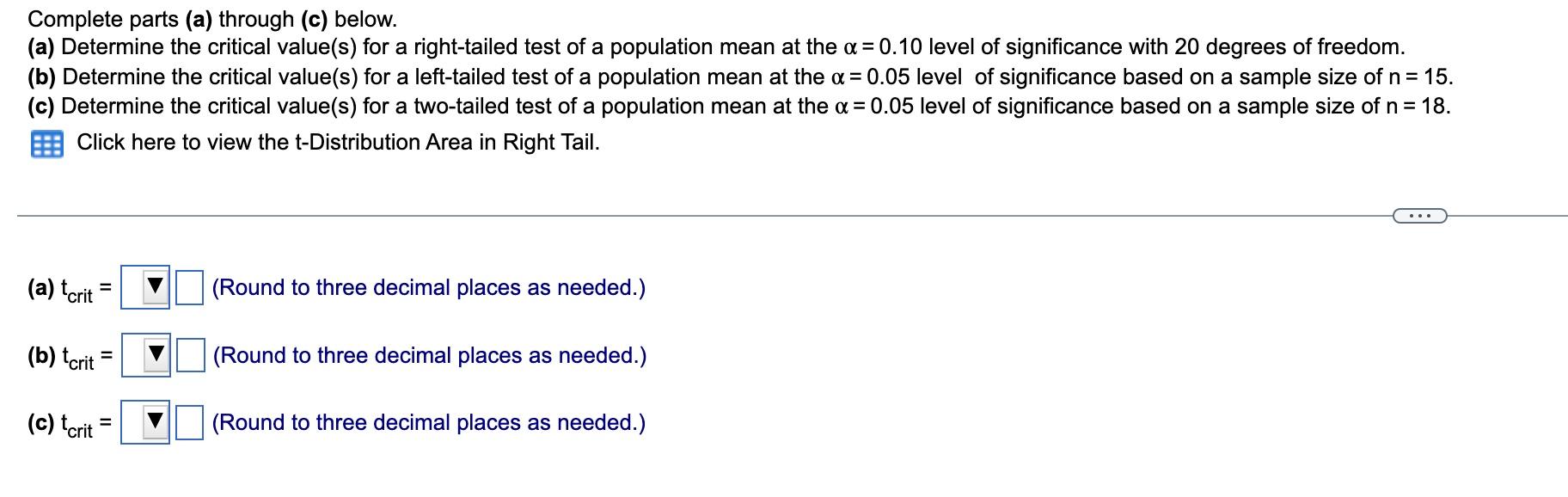 Solved Complete parts (a) through (c) below. (a) Determine | Chegg.com