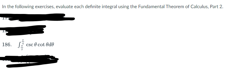 Solved In the following exercises, evaluate each definite | Chegg.com
