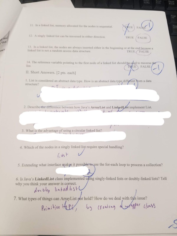 Solved Reak 11 In A Linked List Memory Allocated For The 