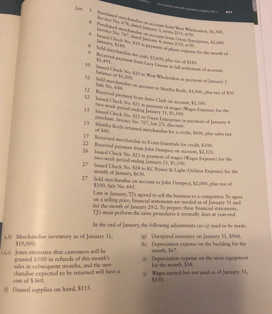 Solved COMPREHENSIVE PROBLEM 2: Accounting Cycle with | Chegg.com