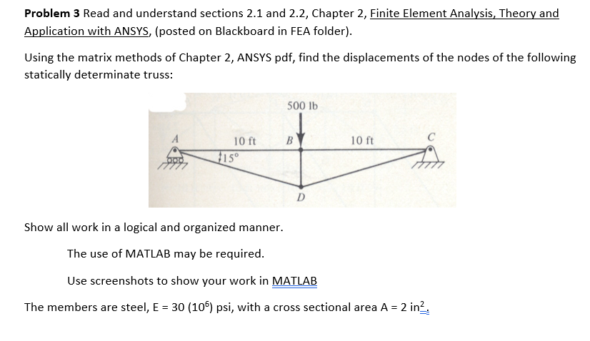 Solved Problem 3 Read and understand sections 2.1 and 2.2, | Chegg.com