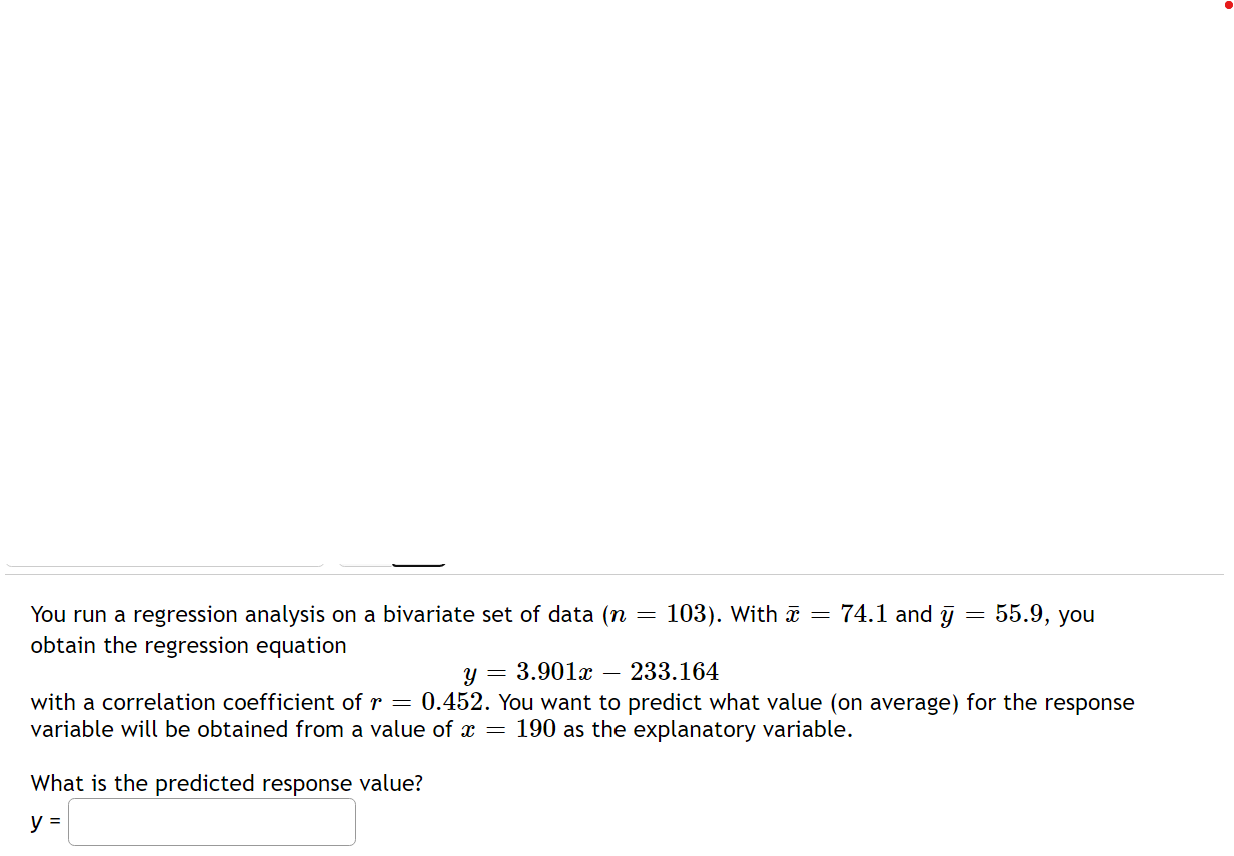 solved-you-run-a-regression-analysis-on-a-bivariate-set-of-chegg