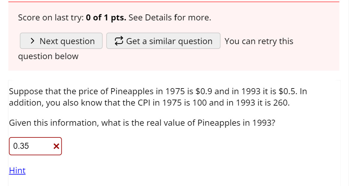 Solved Score on last try: 0 of 1 pts. See Details for more. | Chegg.com