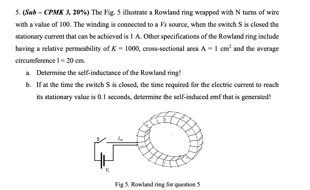 Solved 5. (Sub - CPMK 3, 20%) The Fig. 5 illustrate a | Chegg.com