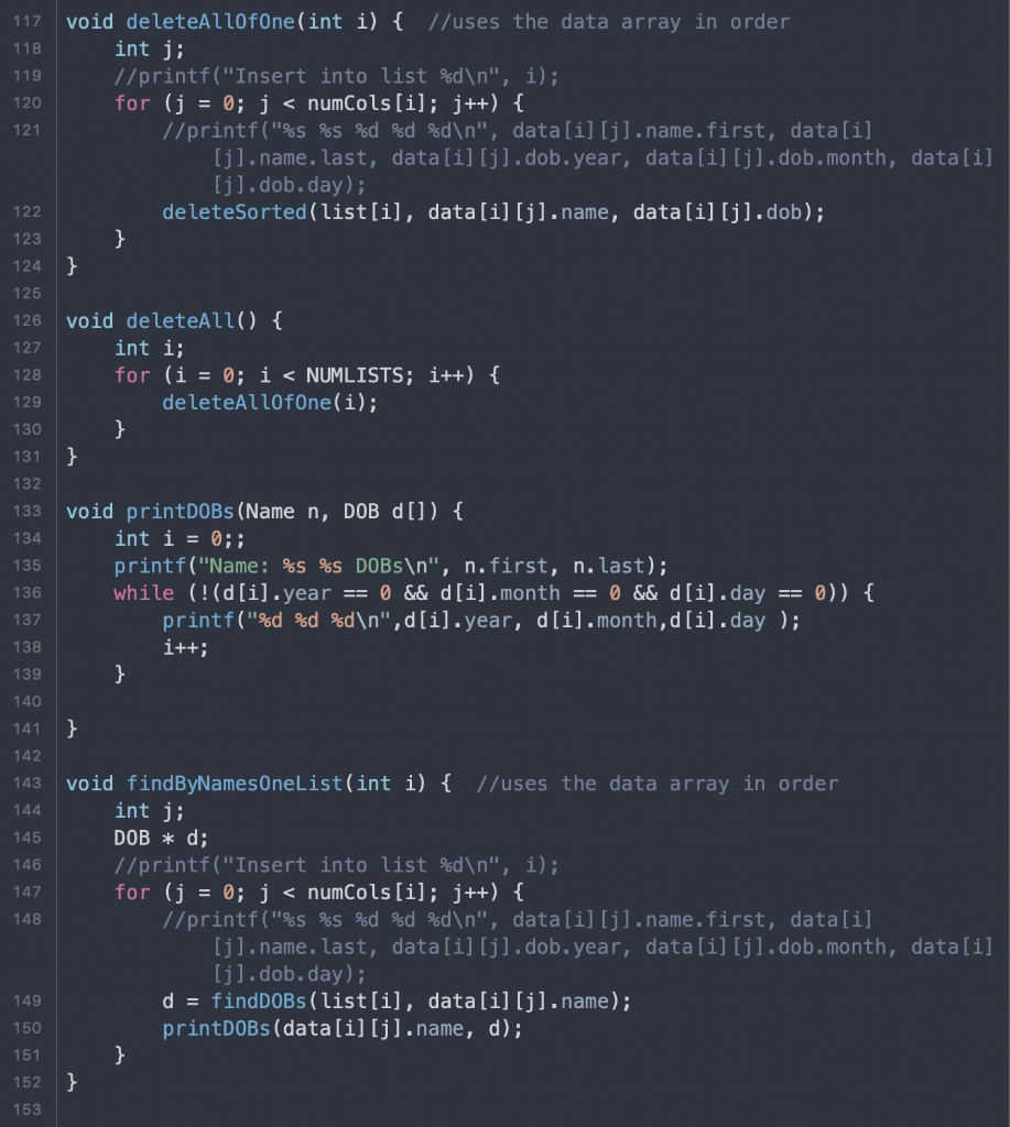 I need some help for SortedList.c Implement the data | Chegg.com