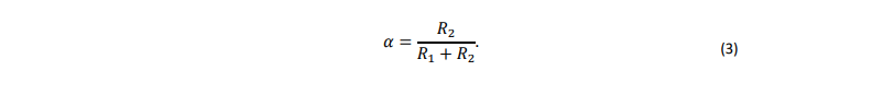 Solved α=R1+R2R2T=2RCln[1−α1+α].Experiment 1: Design, build, | Chegg.com