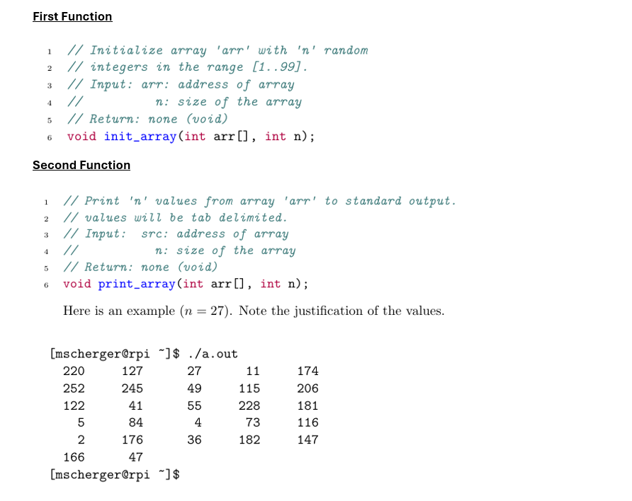Solved Write two Aarch64 ﻿assembly language functions.The | Chegg.com