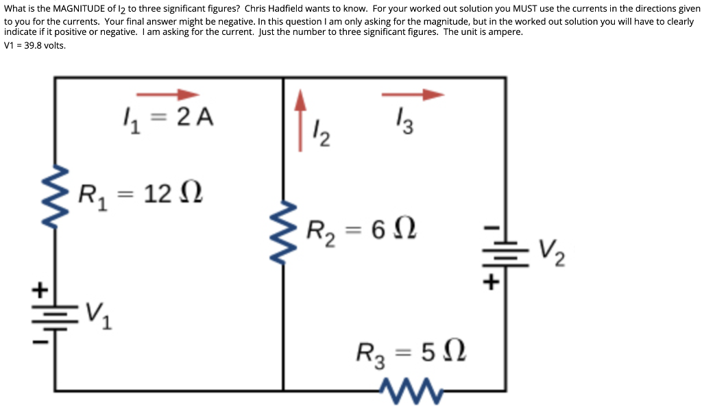 Solved What is the MAGNITUDE of 12 to three significant | Chegg.com