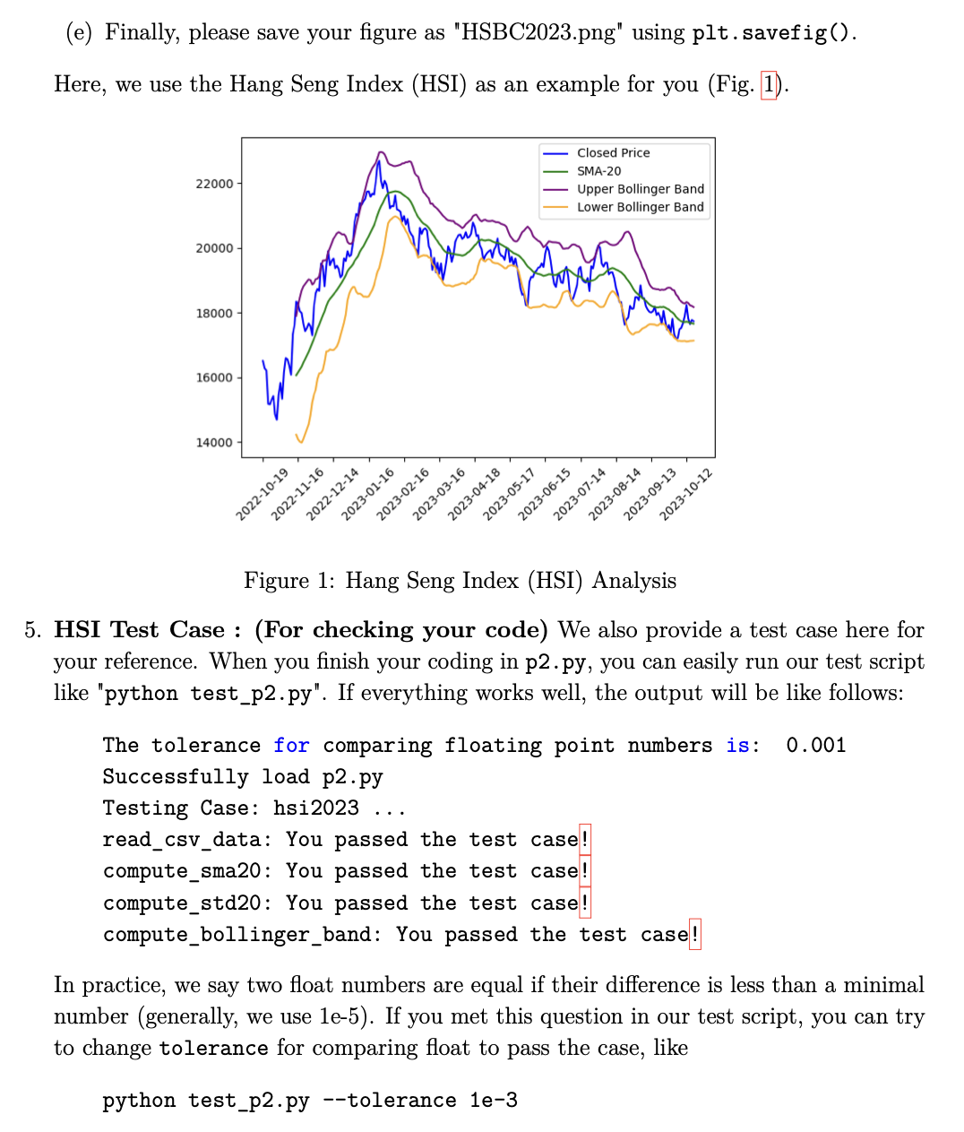 Solved Hang Seng Index (HSI) is a key economic and financial | Chegg.com