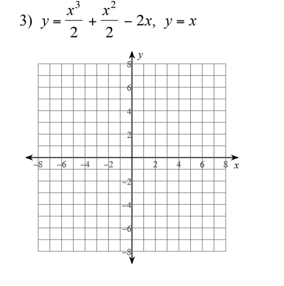 Solved For each problem, find the area of the region | Chegg.com