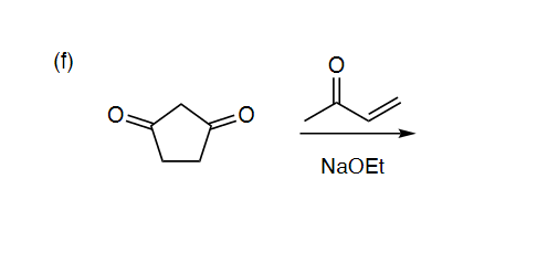Solved (1) NaOEt | Chegg.com