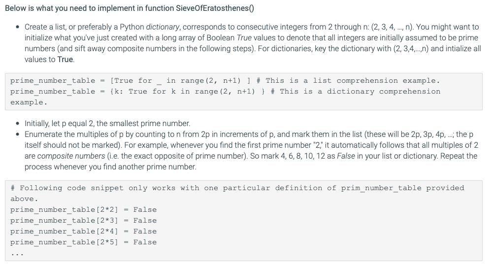 Solved 6.12 LAB: Sieve of Eratosthenes In this lab, you are | Chegg.com