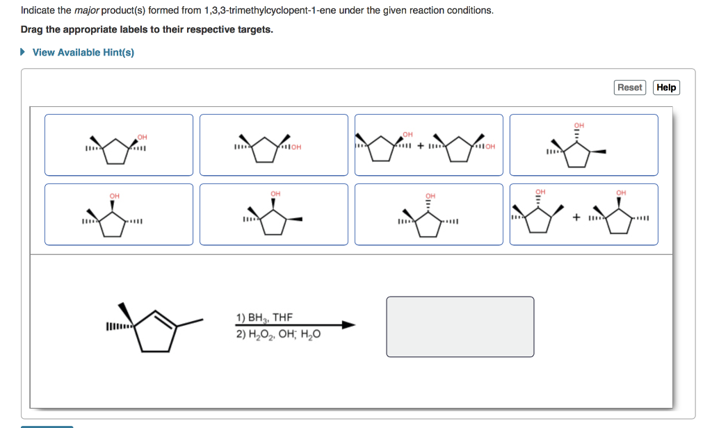 Solved Part A The major product of a hydrogen halide | Chegg.com