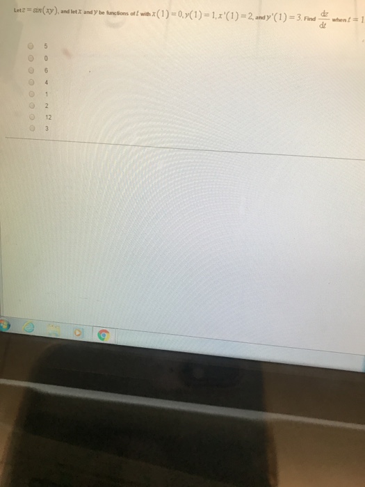 Solved Let Z = sin(xy), and let x and y be functions of l | Chegg.com Solved Let Z = sin(xy), and let x and y be functions of l | Chegg.com