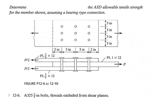 Solved For the following problems when checking bolt | Chegg.com