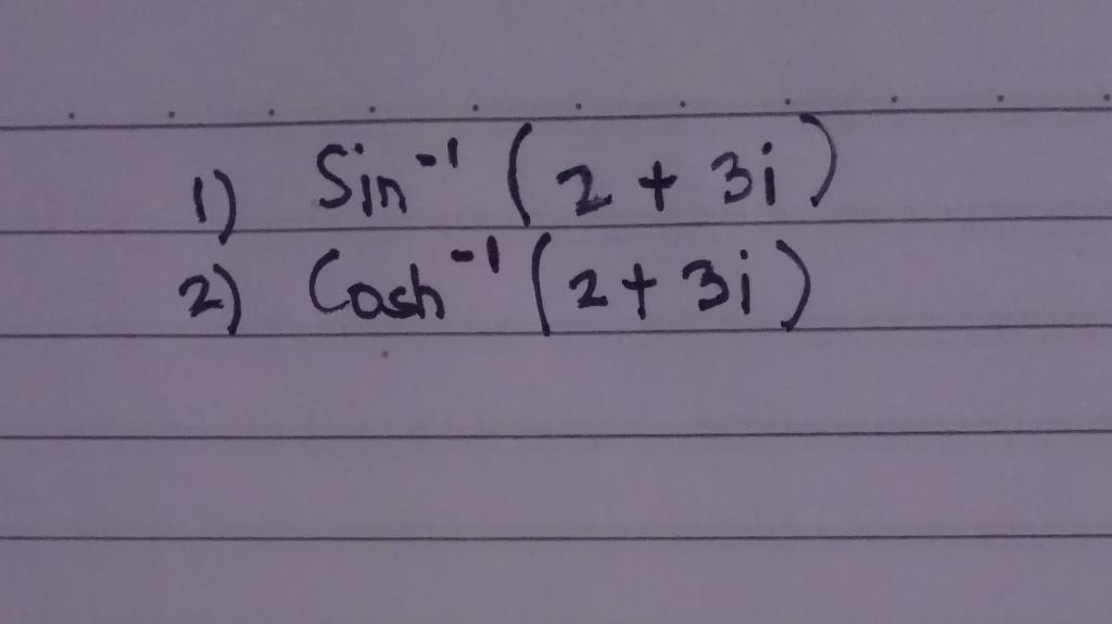 Solved ADVANCED MATHEMATICS (INVERSE TRIGONOMETRIC AND | Chegg.com