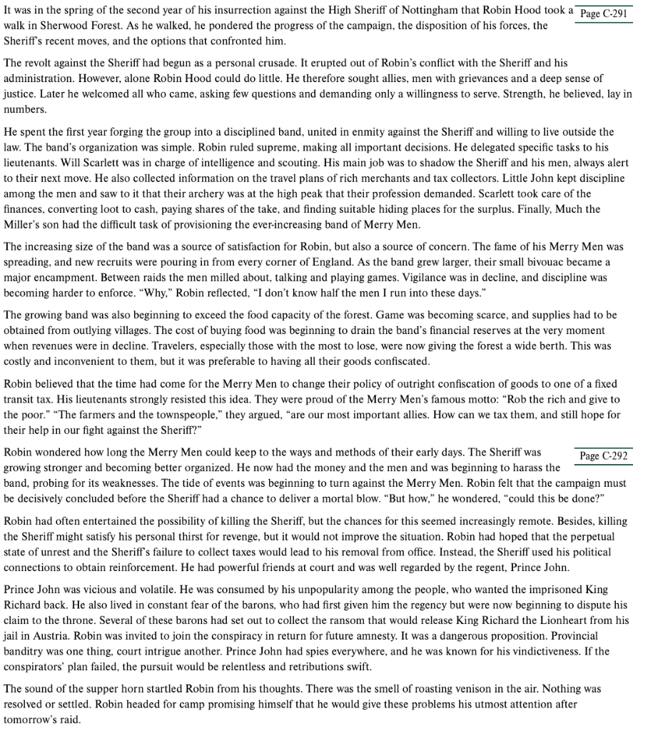 3 Required information Robin Hood Part 3 of 7 Before | Chegg.com