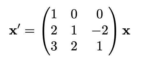 Solved Find the general solution of the following system | Chegg.com
