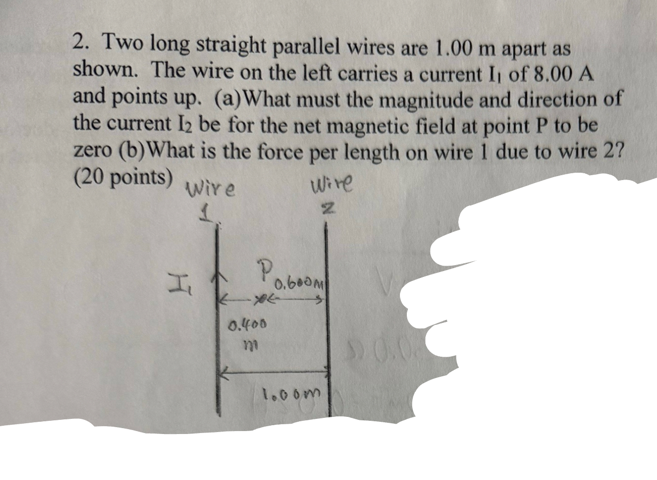 Solved Can you answer this physics problem? Thank you! Two | Chegg.com