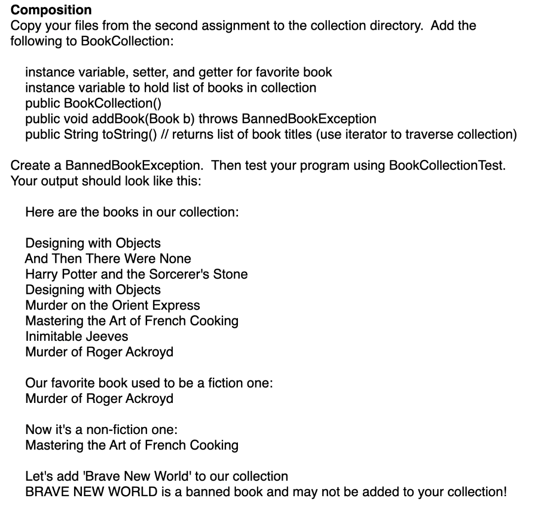 Solved Composition Copy your files from the second | Chegg.com