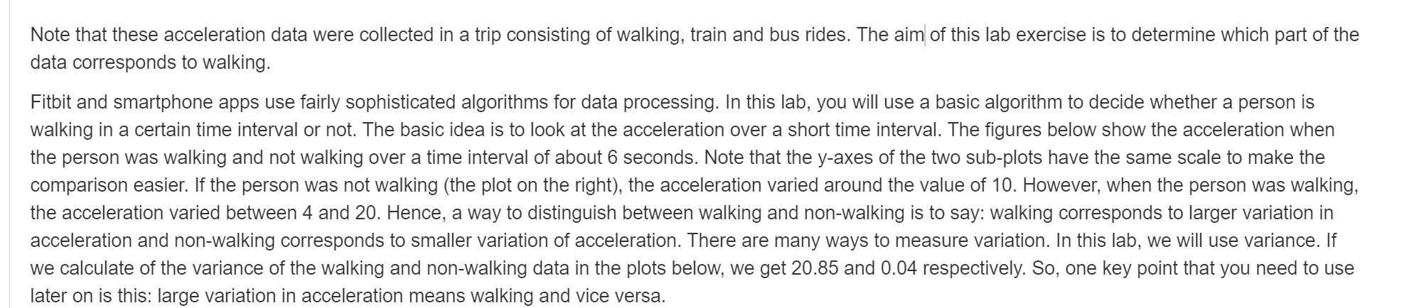 Problem 3A: Walking or not walking - Preliminary | Chegg.com