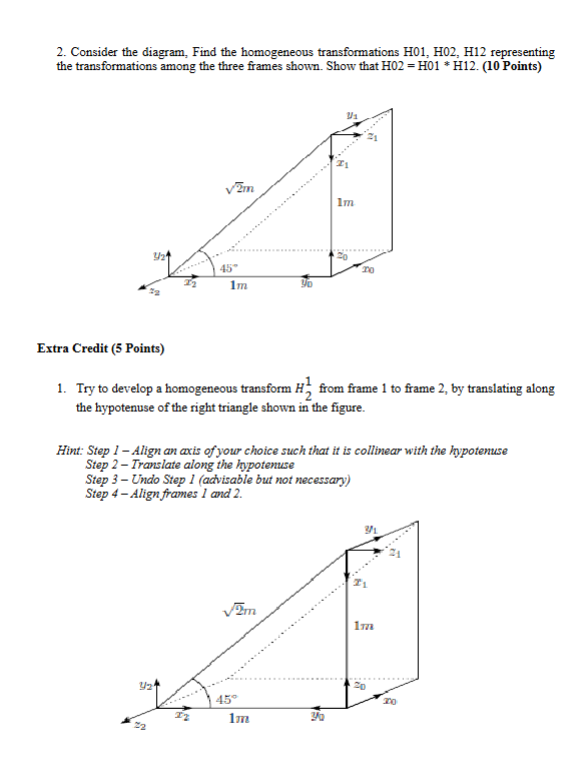 Solved In second assignment you have derived Homogeneous | Chegg.com