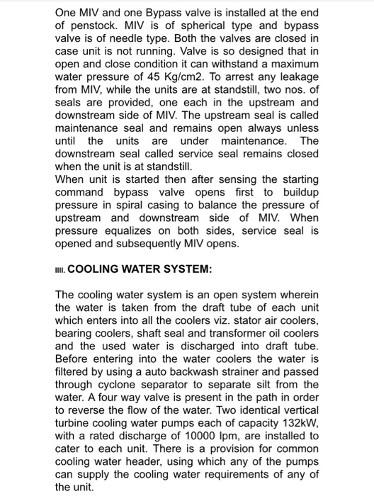 Solved One MIV and one Bypass valve is installed at the end | Chegg.com