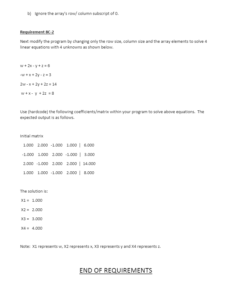 Solved Write On C Code Only Please Not C Or C Also 4787