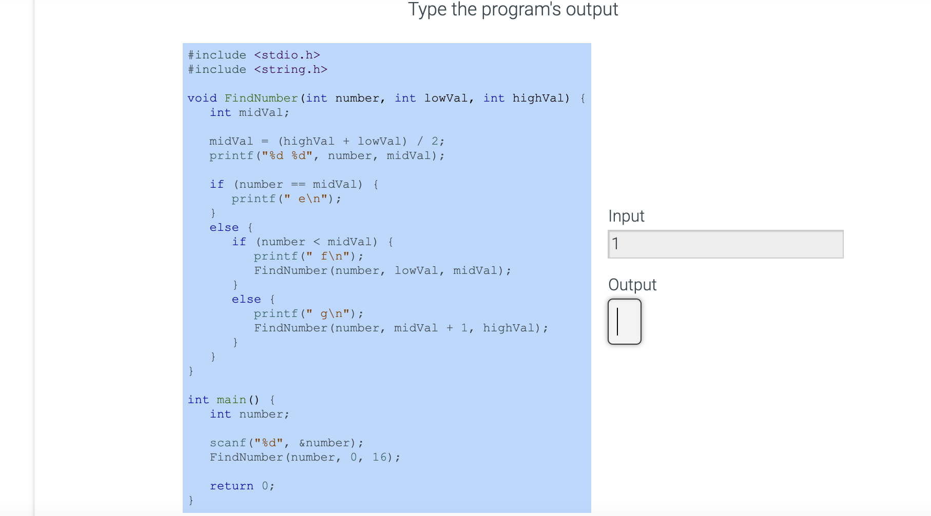 Solved Type the program's output #include #include void | Chegg.com