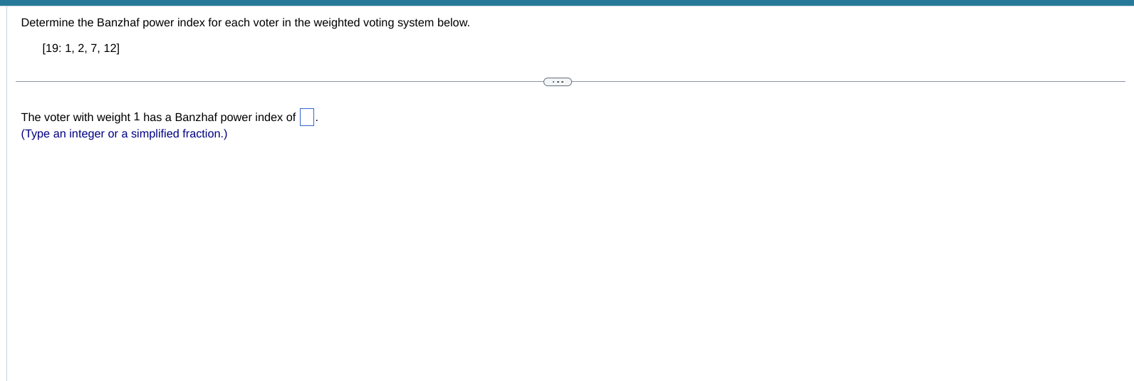 Solved Determine the Banzhaf power index for each voter in | Chegg.com