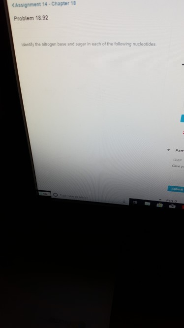 Solved CAssignment 14-Chapter 18 Problem 18.92 identty the | Chegg.com