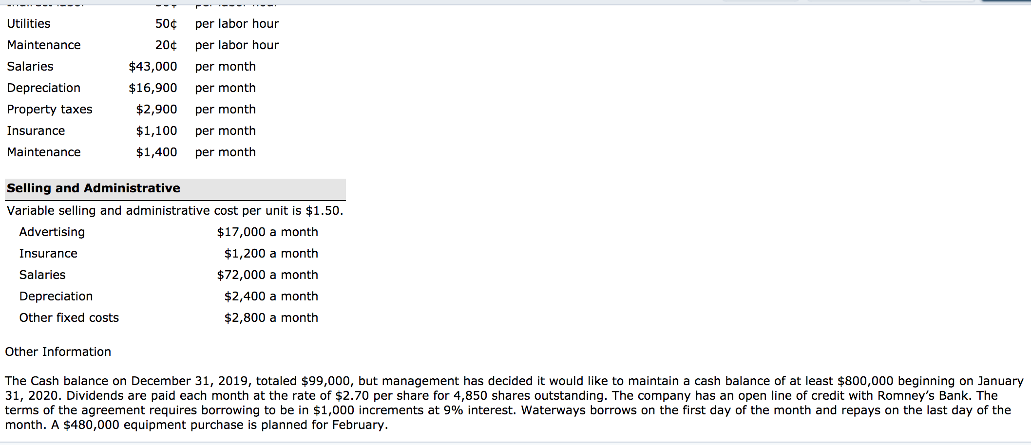 Solved Waterways Continuing Problem 09 (Part Level | Chegg.com