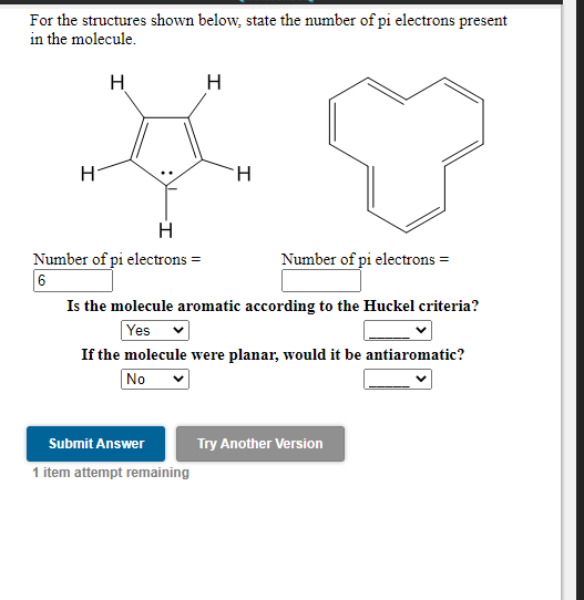 Solved For the structures shown below, state the number of | Chegg.com