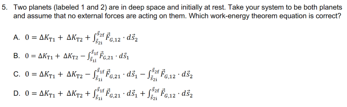 Solved Two planets (labeled 1 ﻿and 2 ) ﻿are in deep space | Chegg.com