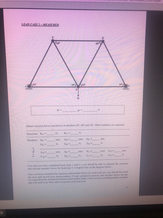 Solved ENG10003 Mechanics of Structures Student Name | Chegg.com
