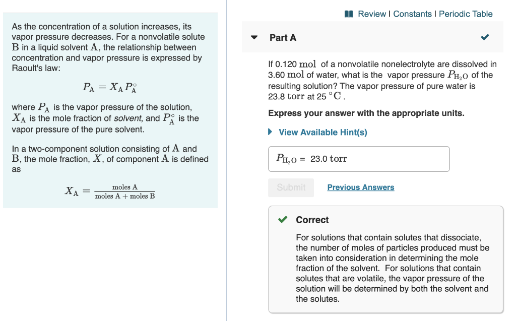 Solved Review | Constants | Periodic Table Part A As the | Chegg.com