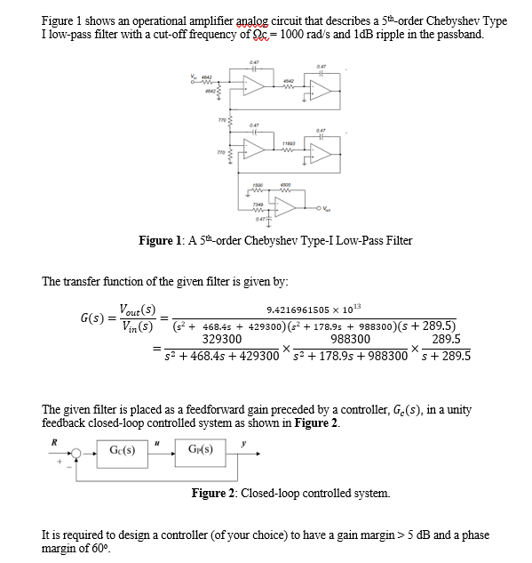 Solved Figure 1 shows an operational amplifier analog | Chegg.com