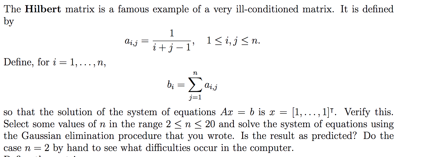 Solved * This needs to be done on Matlab with a procedure | Chegg.com