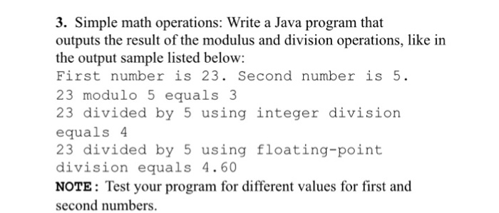 Solved 1. Write a Java program to find the perimeter and | Chegg.com