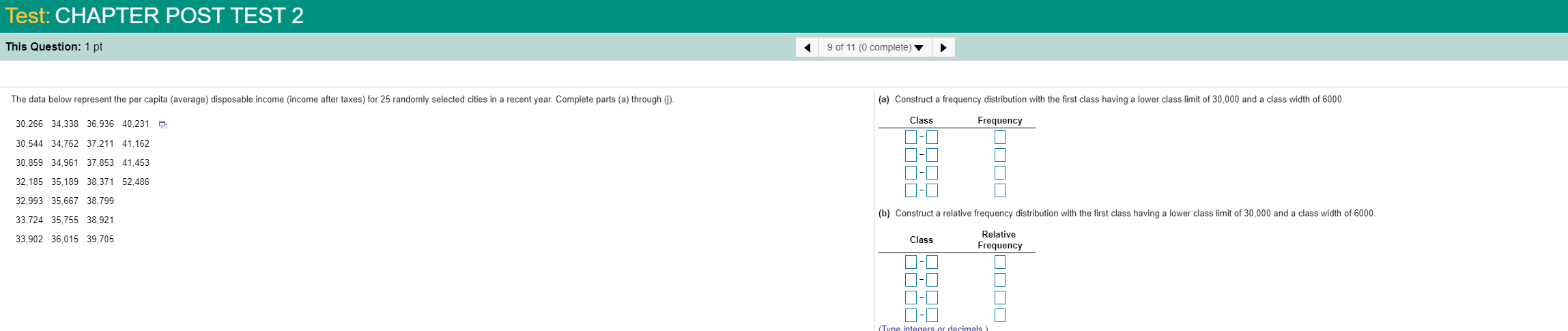 Solved The Median For The Given Set Of Six Ordered Data