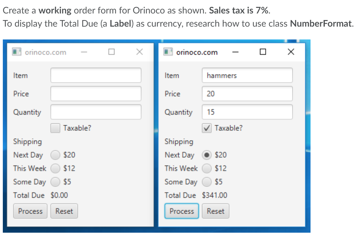 Solved Not a JavaFX application ( awt is not fx ) this is | Chegg.com