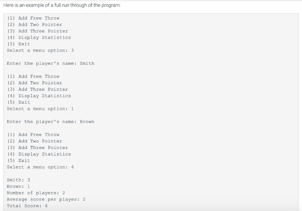 Solved 23.3 PROJECT 3: Using Dictionaries, Functions, and | Chegg.com
