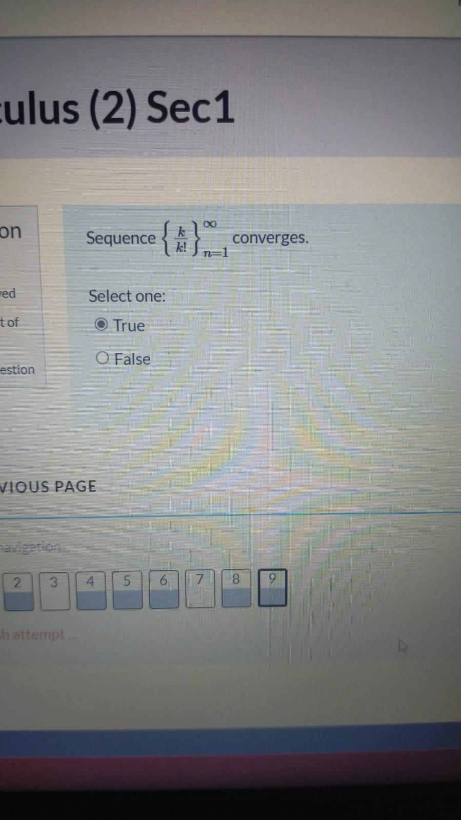 solved-sequence-k-k-n-1-converges-select-one-true-false-chegg