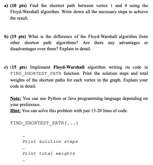 Solved 1. (50 pts) In this part, implement the | Chegg.com