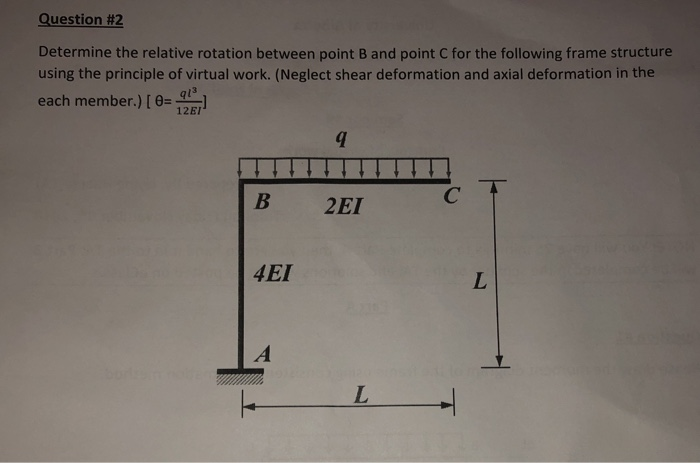 Solved Question #2 Determine the relative rotation between | Chegg.com
