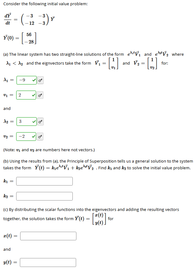 Solved Consider the following initial value problem: DY dt 3 | Chegg.com
