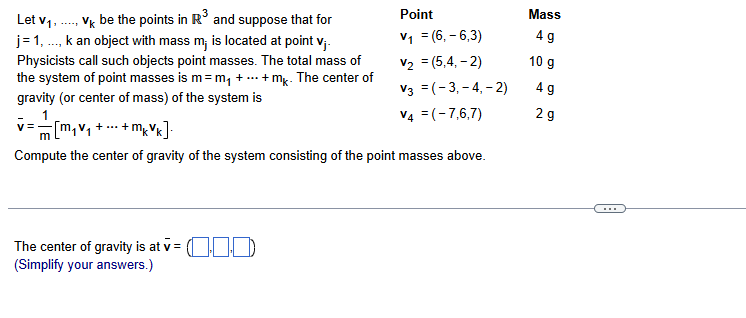 Solved Let v1,dots,vk ﻿be the points in R3 ﻿and suppose that | Chegg.com