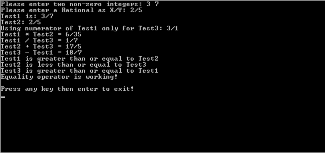 Write a rational number class. This problem will be | Chegg.com